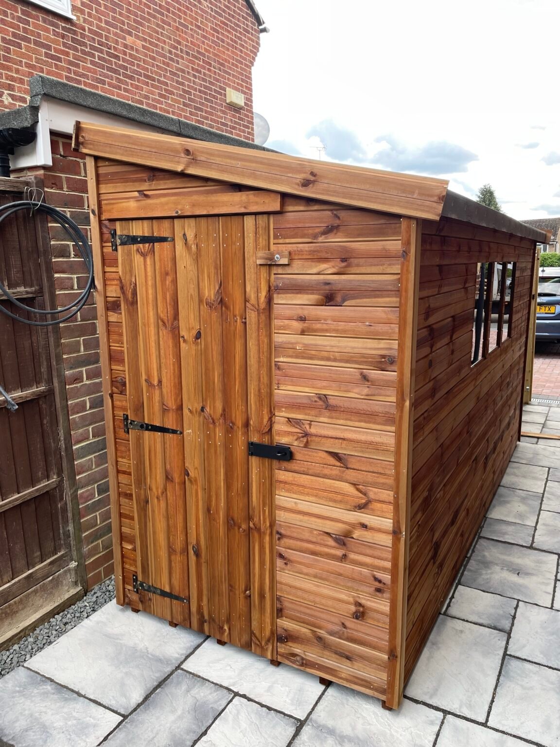 How to Build a Shed Base With Paving Slabs (UK Guide) | Sheds UK