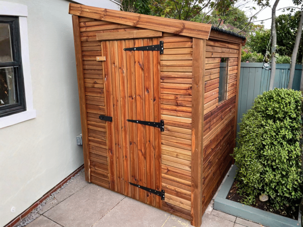 Pent Security Shed | Secure Heavy Duty Shed UK | ShedUK